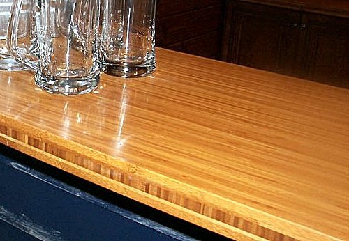 Cat Kayu Terbaik Untuk Finishing Countertops Bambu Hasil Natural